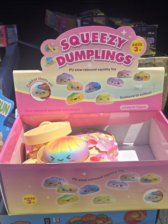 Toys | Squeezy Dumplings Rainbow Squishy Kids Viral Rare Toys Random ...